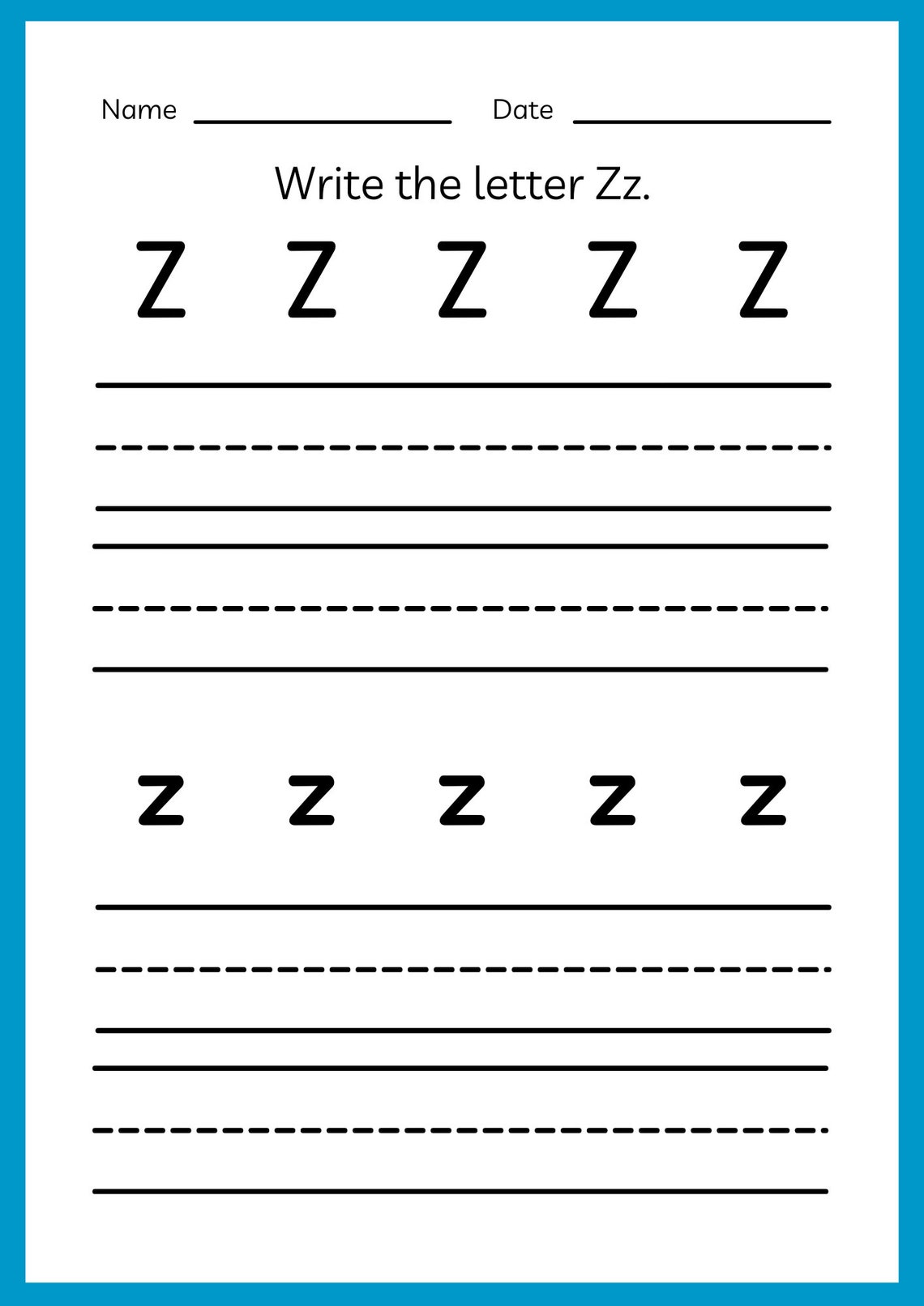 Alphabet Preschool Workbook Tracing Alphabet Preschool - Etsy