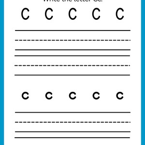 Alphabet Preschool Workbook Tracing Alphabet , Preschool Worksheet ...