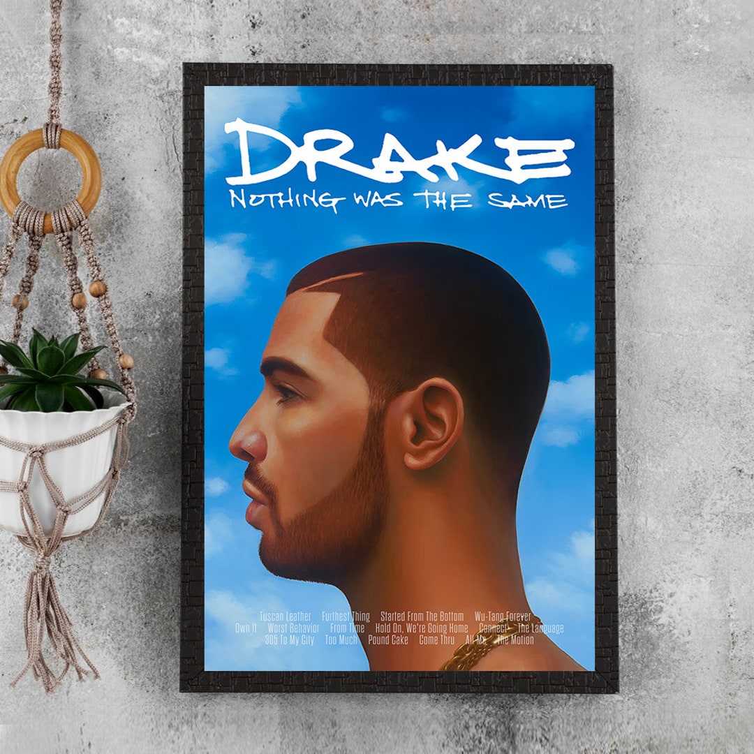 Nothing Was the Same Drake Poster Waterproof Canvas Music - Etsy