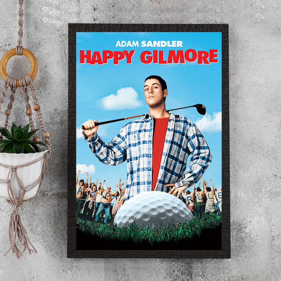Happy Gilmore Poster Waterproof Canvas Film Poster Movie - Etsy