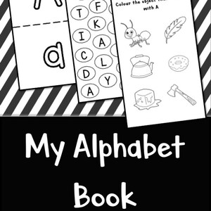 Letter Practice Alphabet Booklet | Pre-k Practice | Summer Activity ...