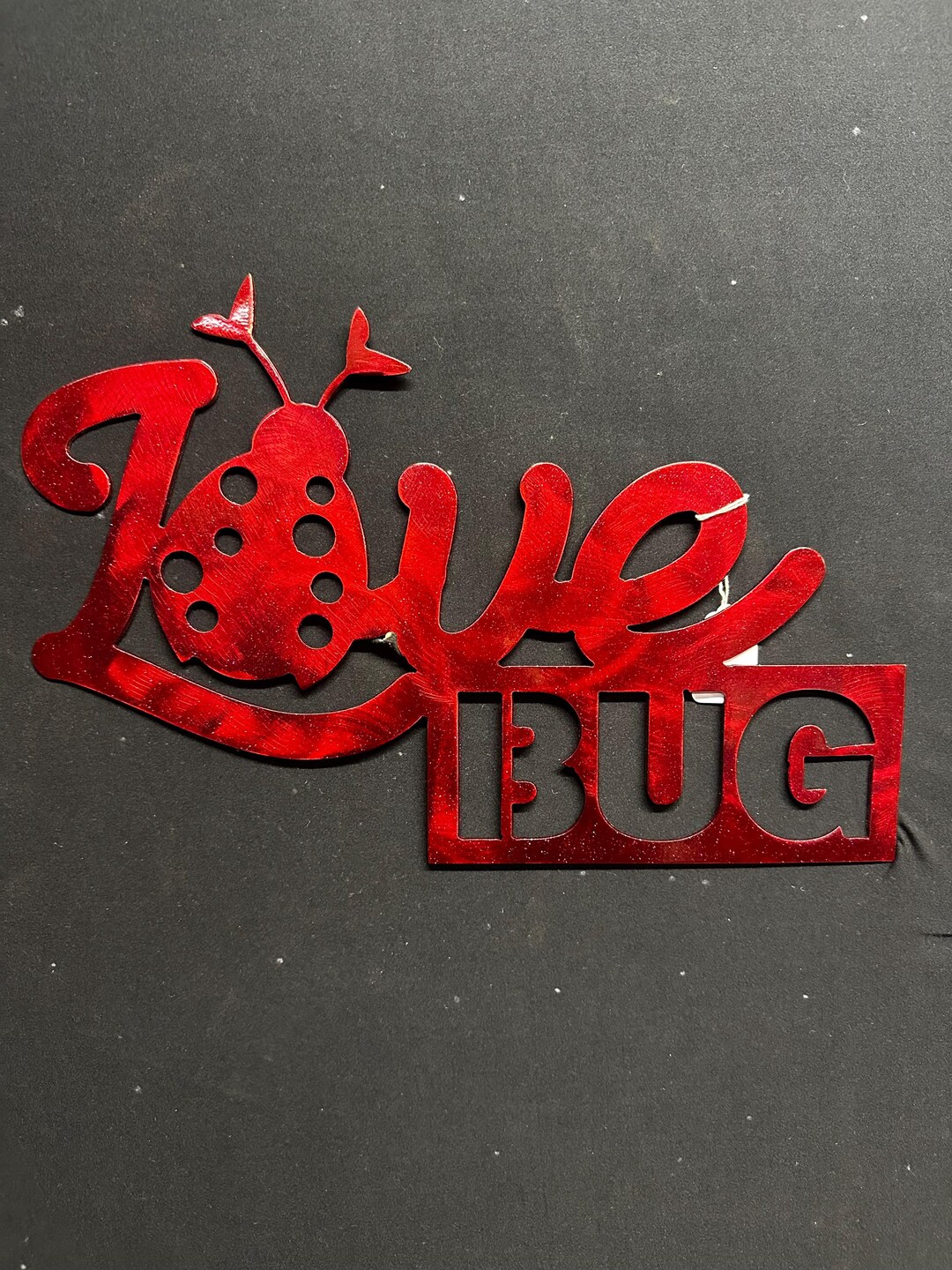 Love Bug - Lady Bug - Valentines Day - Wall Art - Metal Sign - Etsy