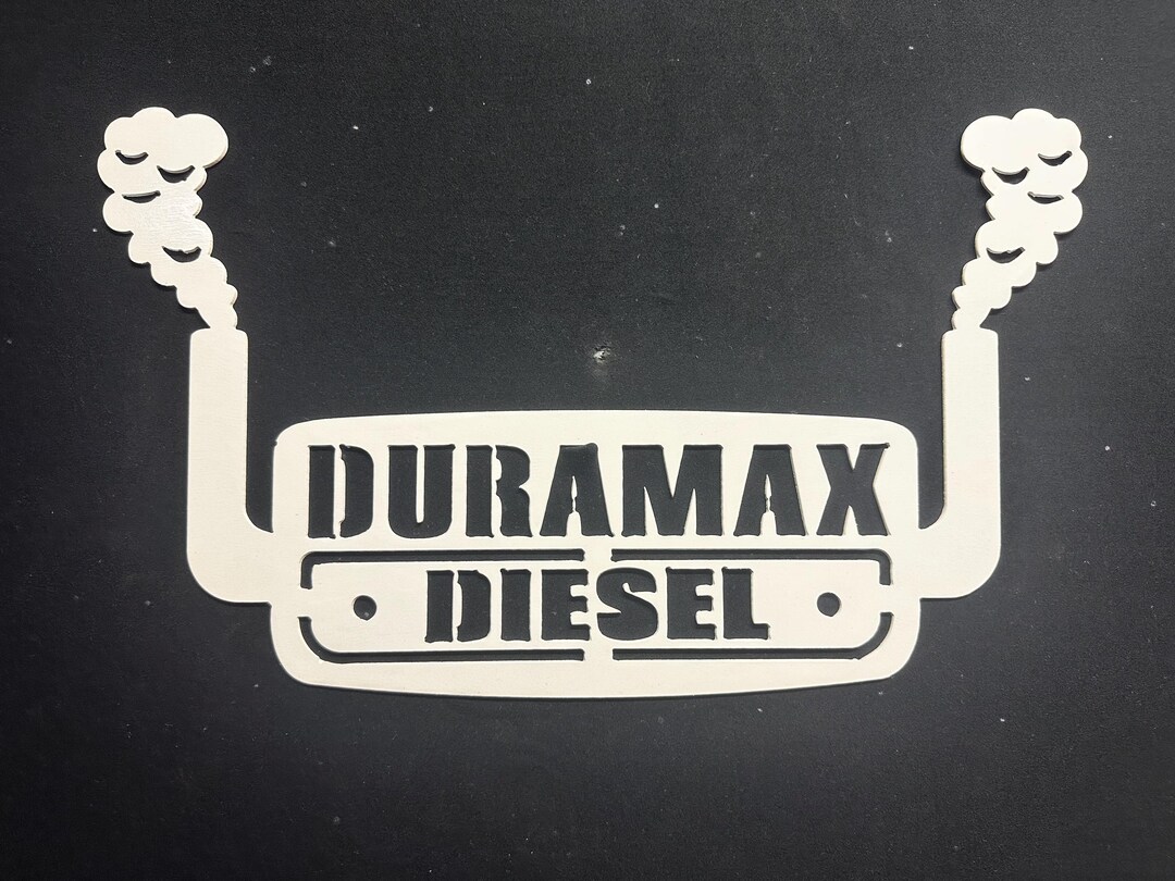Duramax Diesel Grill - Stacks - Wall Art - Metal Sign - Etsy