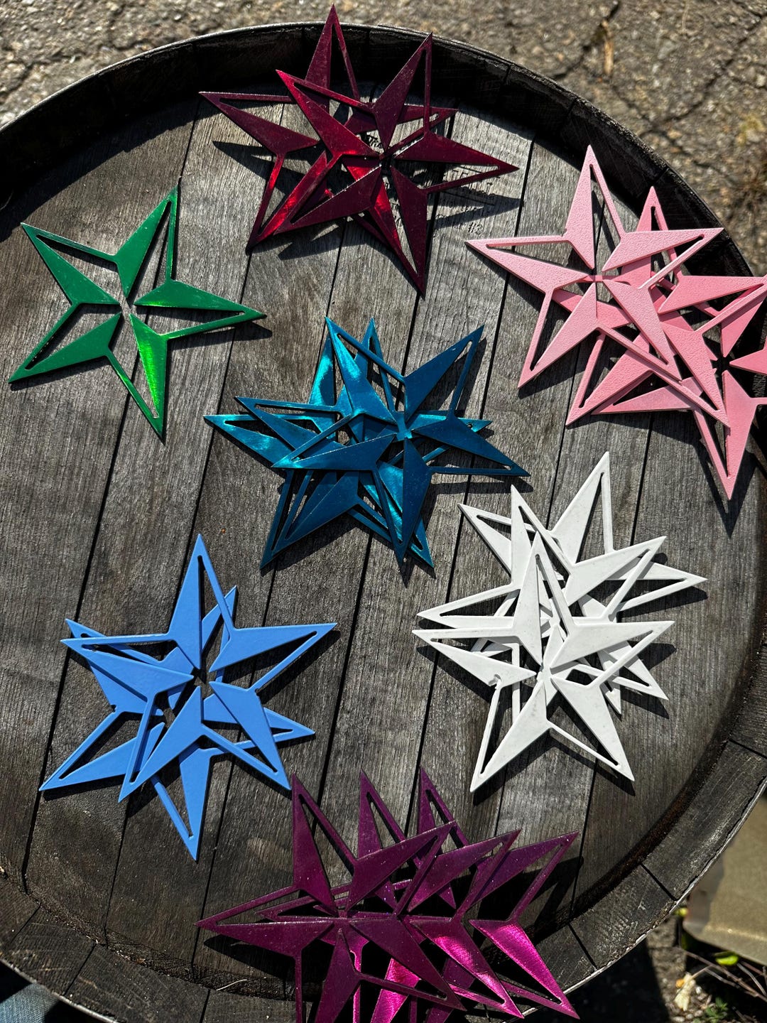 Nautical Stars - Metal Sign - Etsy