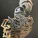 Medieval Knight - Metal Sign - Etsy