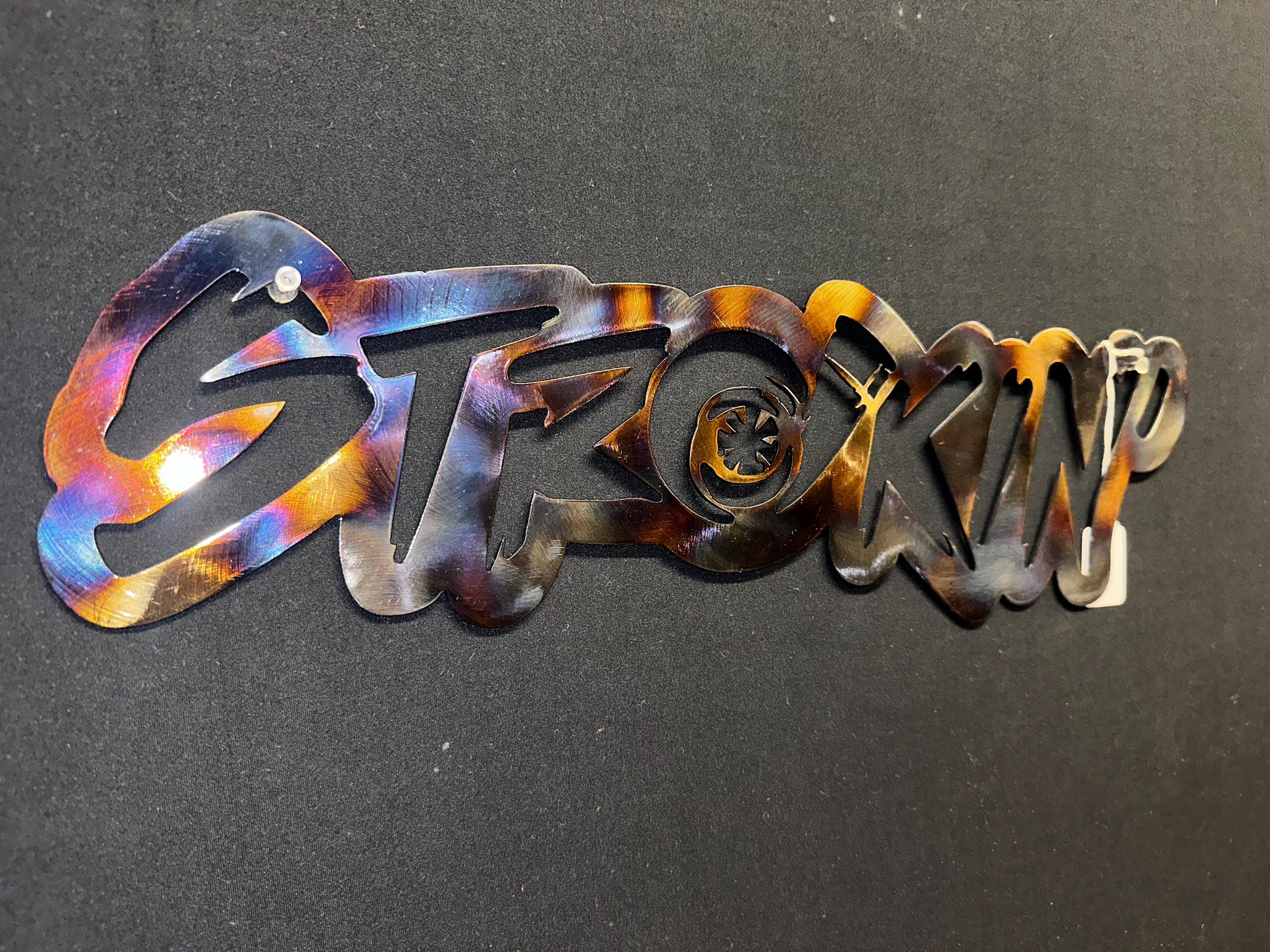 Power Stroke Sign - "strokin" - Turbo - Ford - Metal Sign - Etsy