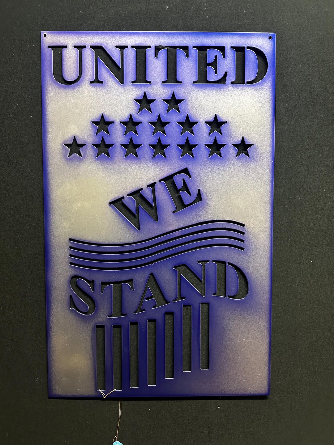 United We Stand - Wall Art - Metal Sign - Etsy