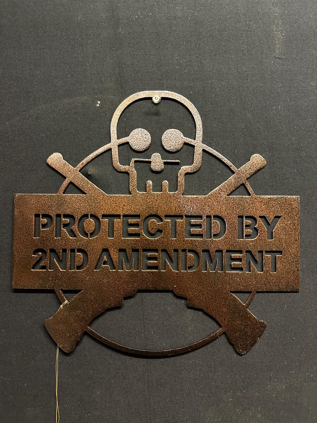 Protected by 2nd Amendment - Metal Sign - Etsy