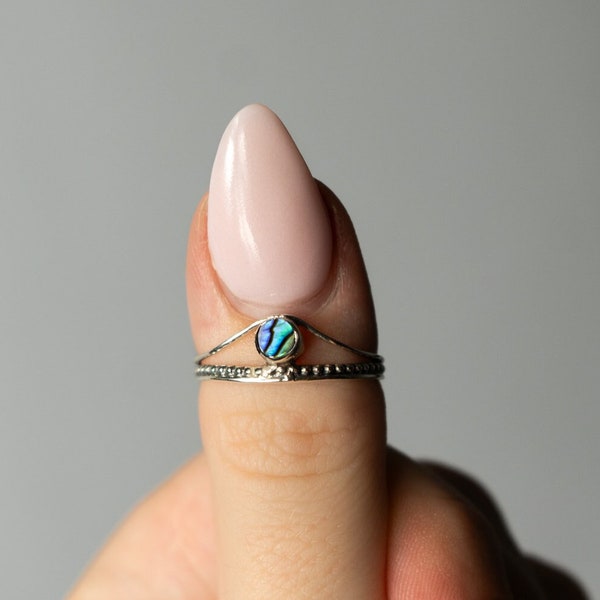 Abalone Ring - Etsy