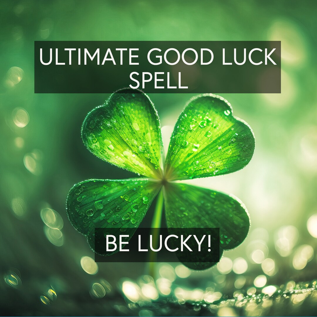 POWERFUL Good Luck Spell Manifest Good Fortune Attract Money Wealth ...