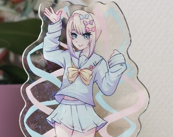 Needy Streamer Overload - 2.5" Rainbow Acrylic Charm - Etsy