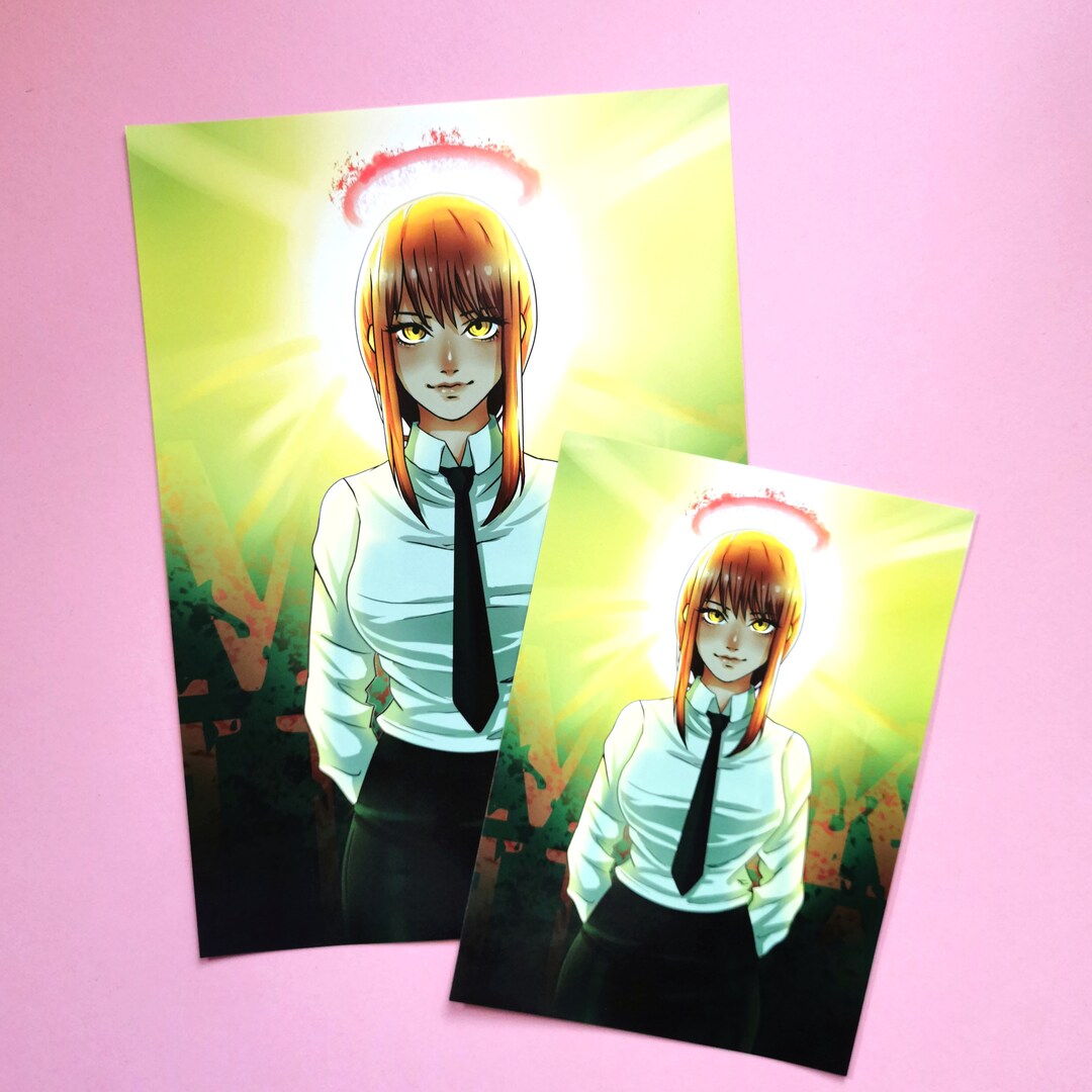 Chainsaw Man Makima Print - Etsy Australia