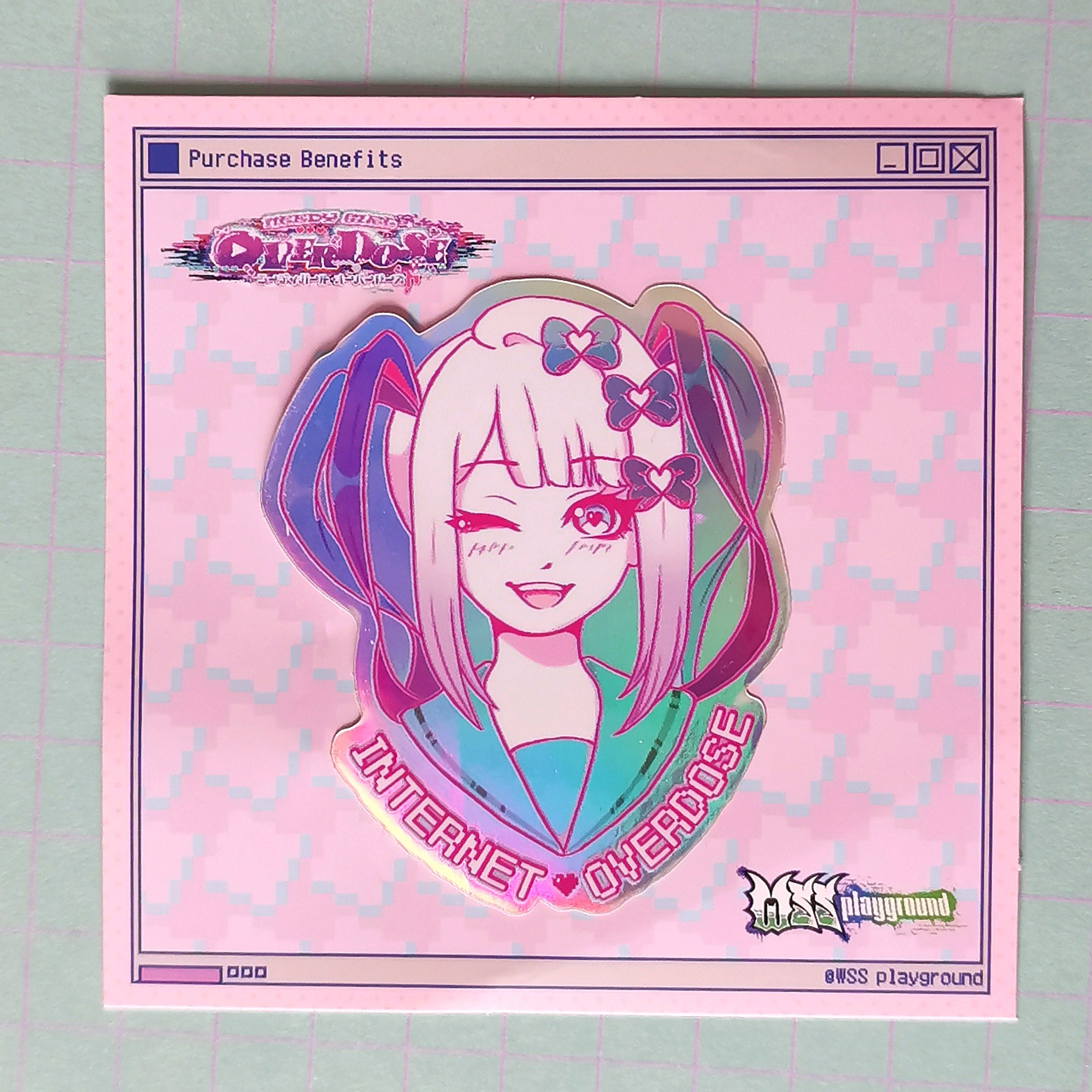Needy Streamer Overload Kangel Holographic Sticker - Etsy