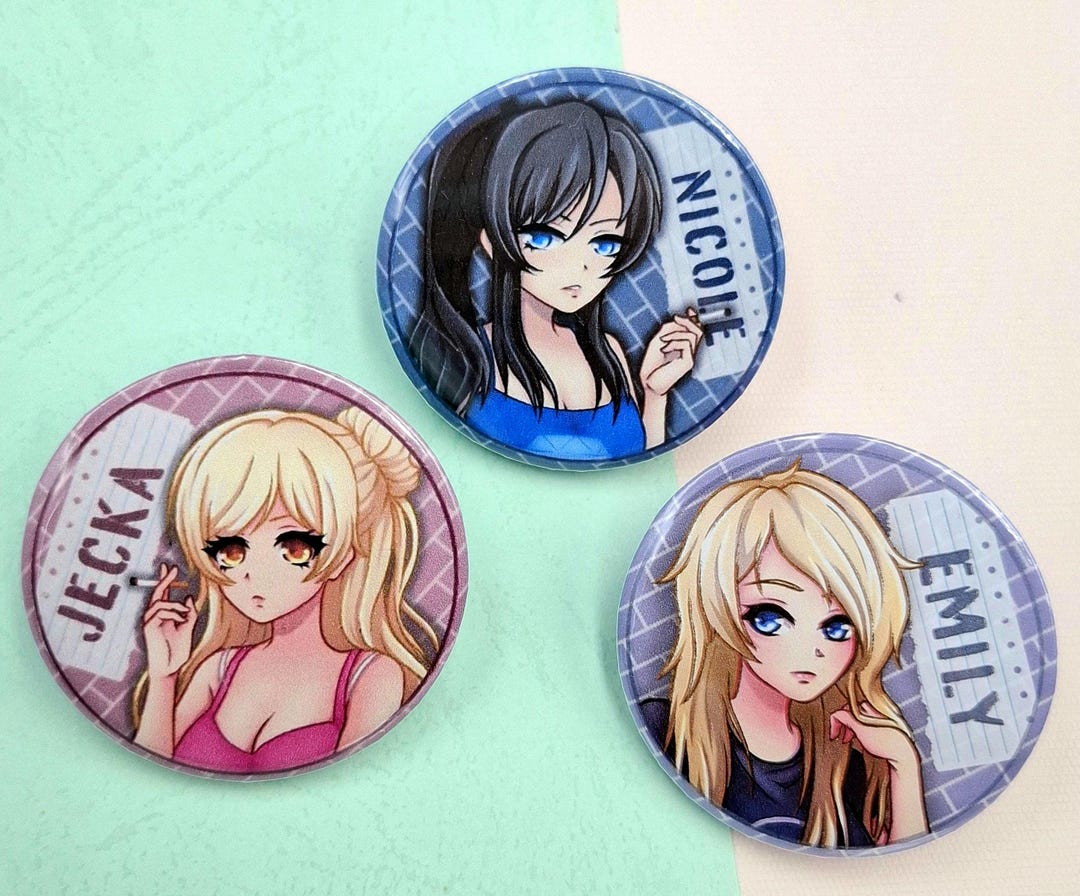 Class of '09 Nicole and Jecka Buttons - Etsy UK