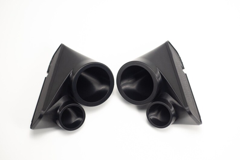 Pair of Speaker Pods for Mid-range and Tweeter Component Custom 3D ...