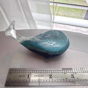Ocean Resin Art Whale, Resin Whale, Epoxy Resin Whale Figurine, Whale ...