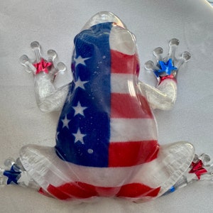 Resin Frog, Mermaid Glass Frog, Love Frog, Epoxy Resin Frog, Frog Decor ...