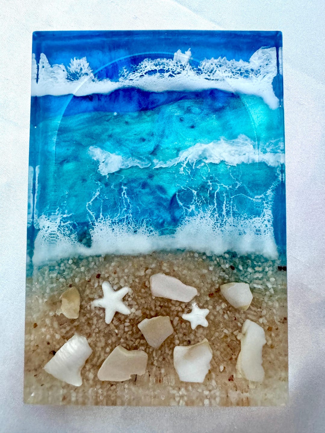 Resin Soap Dish, Ocean Soap Dish, Custom Soap Dish, Ocean and Beach ...