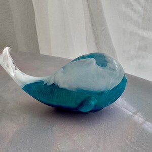 Ocean Resin Art Whale, Resin Whale, Epoxy Resin Whale Figurine, Whale ...