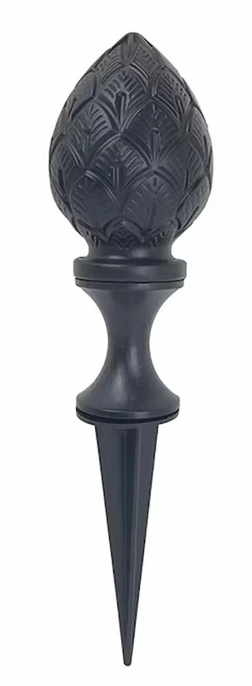 4-pack Decorative Plastic Garden Hose Guide Stake With Artichoke Design ...