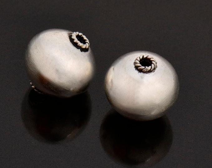 925 Sterling Silver Handmade Beads BB 49, Handmade, Silver Beads ...