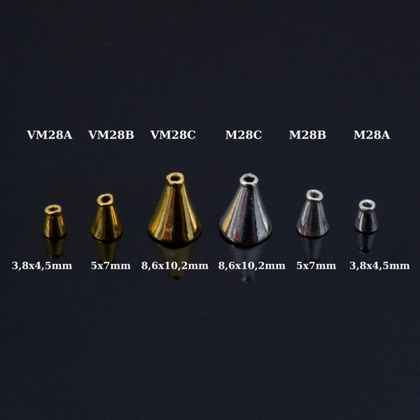 Bead Cones and Caps - Etsy