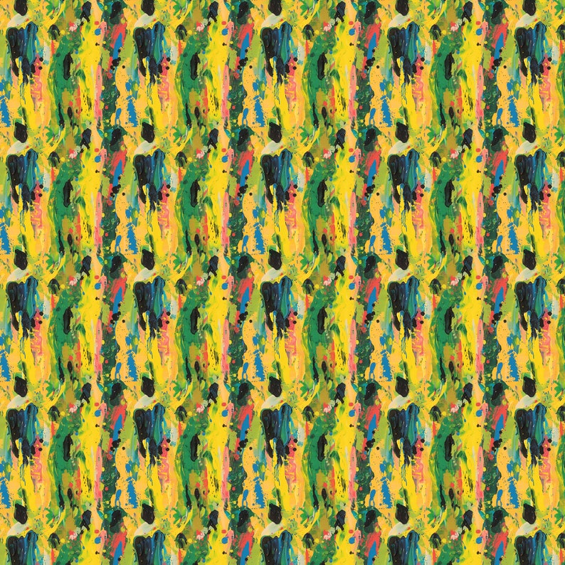 Abstract Painting Texture Seamless Pattern - High-resolution Digital ...