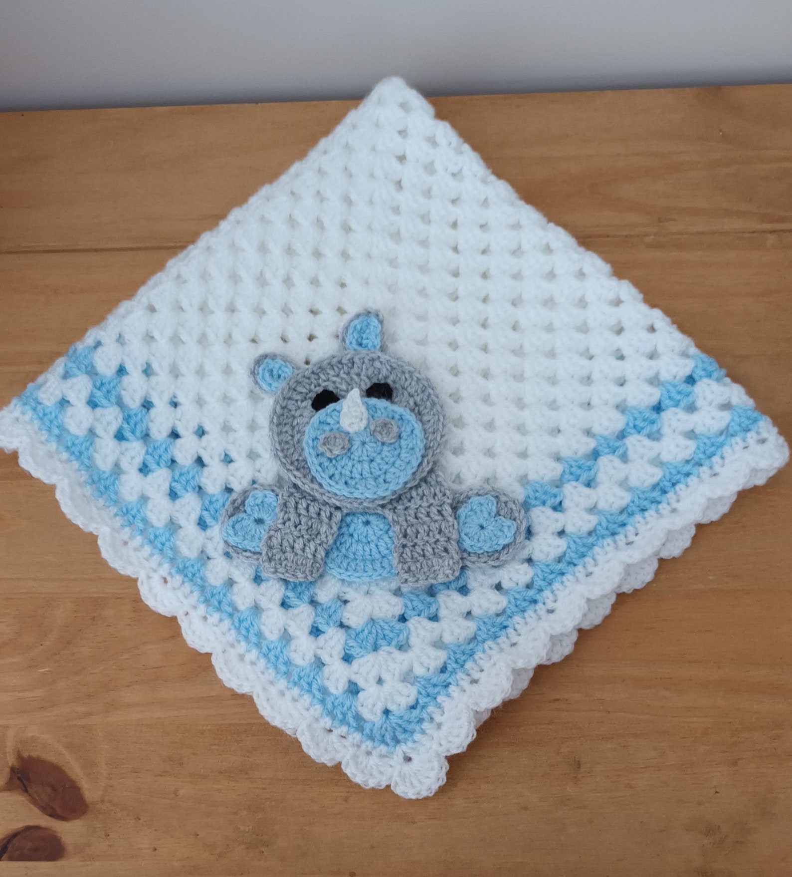 Handmade Crochet Baby Blanket - Etsy