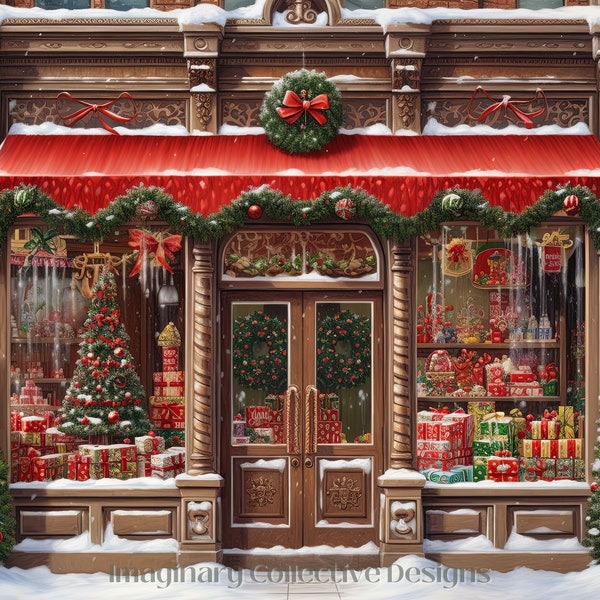 Storefront Digital Backdrop - Etsy