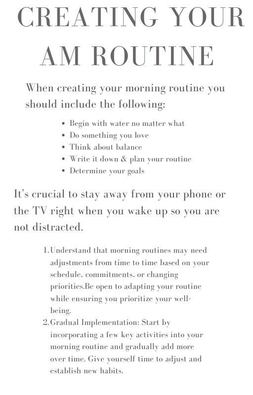 Daily Routine Guide Fitness Guide Sleeping Routine Healthy Eating - Etsy