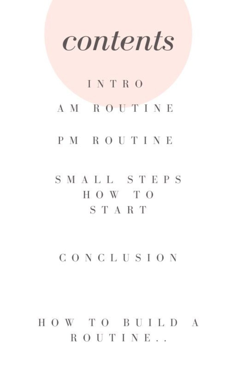 Daily Routine Guide Fitness Guide Sleeping Routine Healthy Eating - Etsy