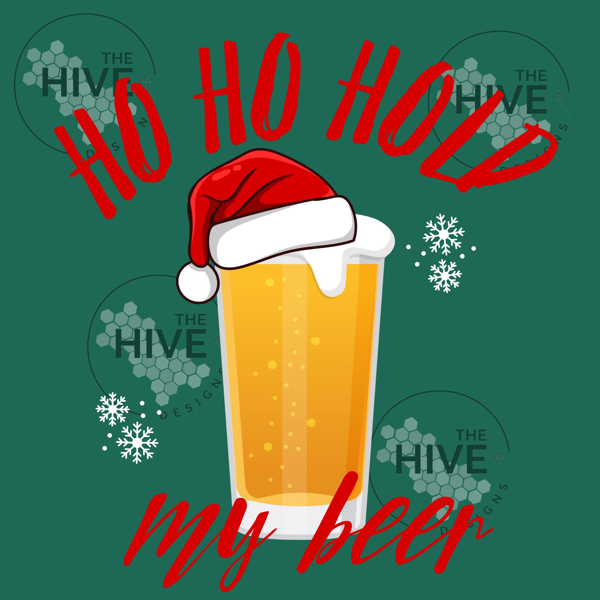 HO HO HO Svg - Beer & Santa Svg - Etsy