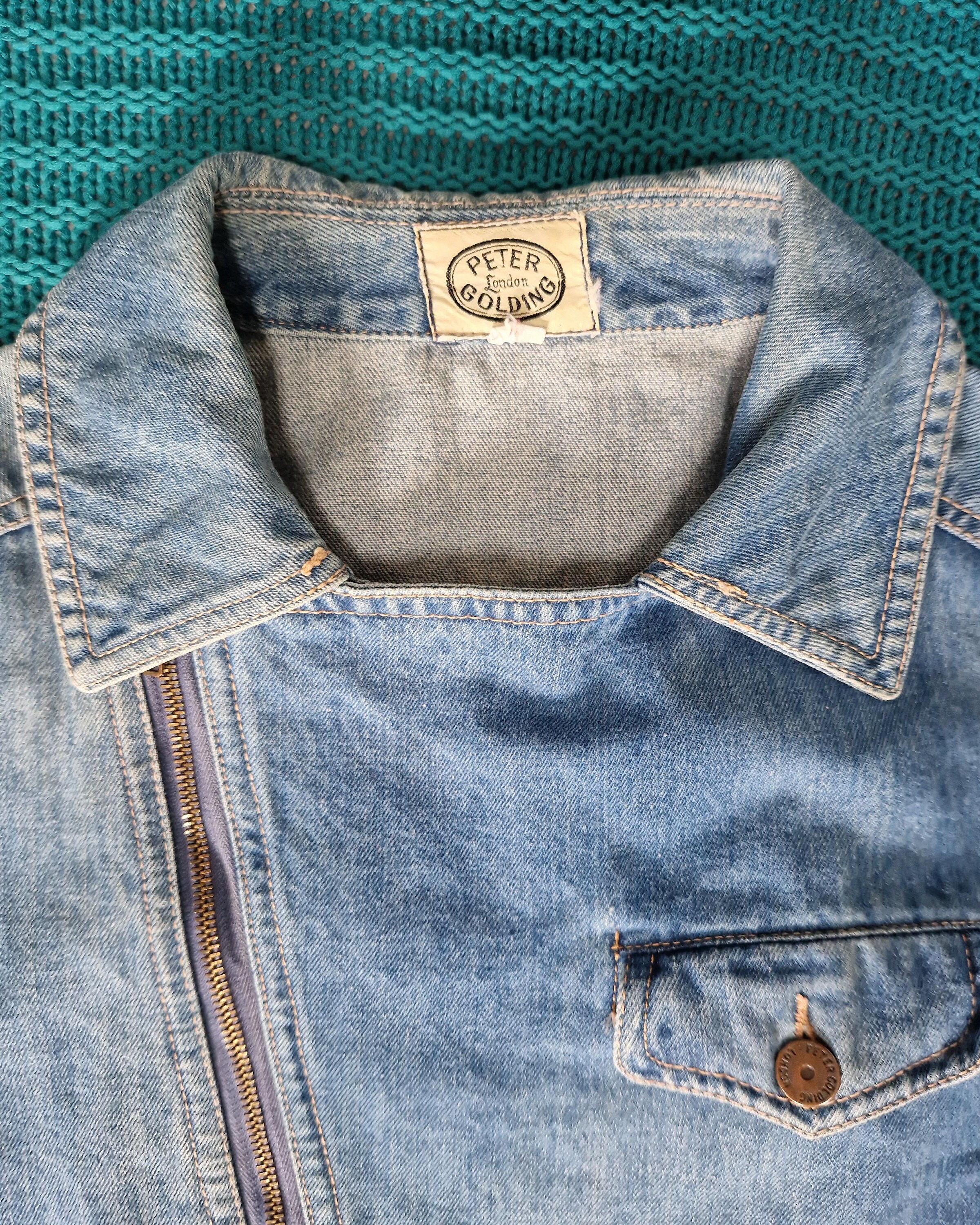 1980s 'peter Golding' Rare Designer Vintage Cropped - Etsy