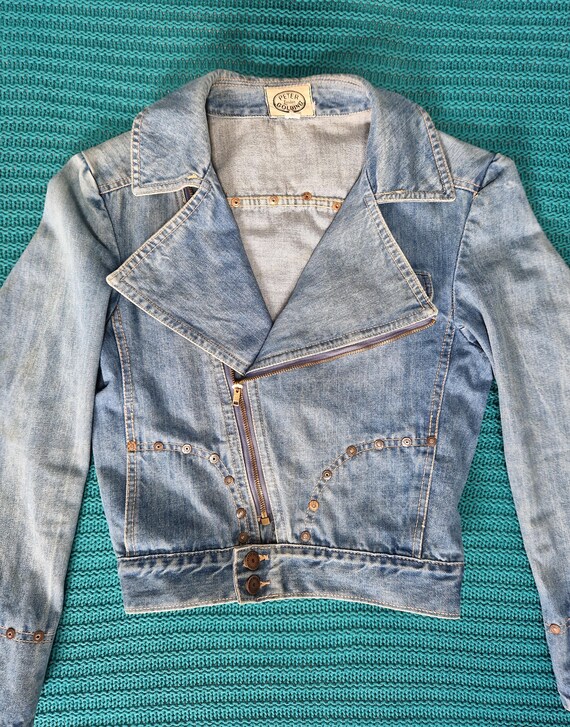 1980s 'Peter Golding' Rare Designer Vintage Cropped S… - Gem