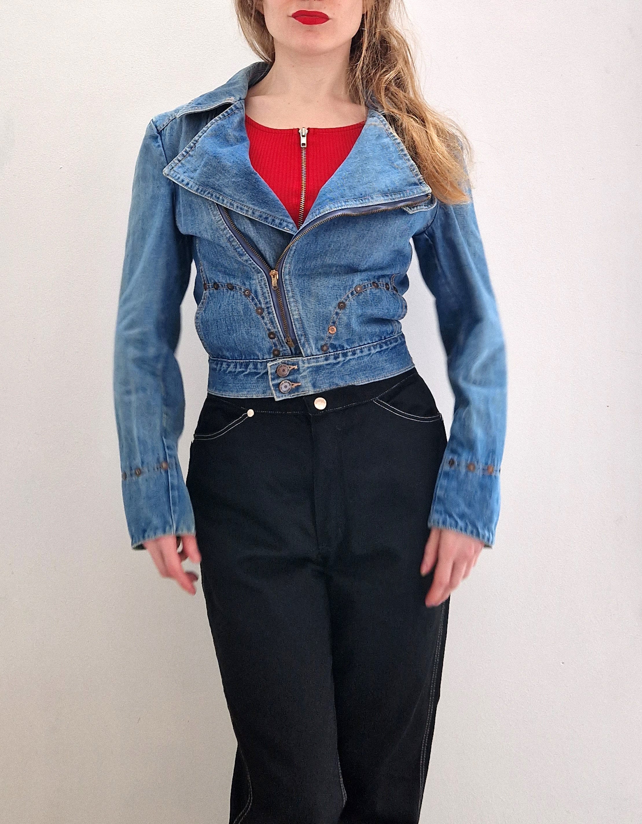 1980s 'peter Golding' Rare Designer Vintage Cropped - Etsy