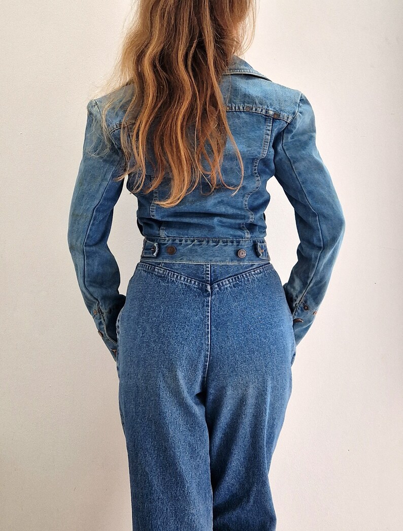 1980s 'peter Golding' Rare Designer Vintage Cropped - Etsy