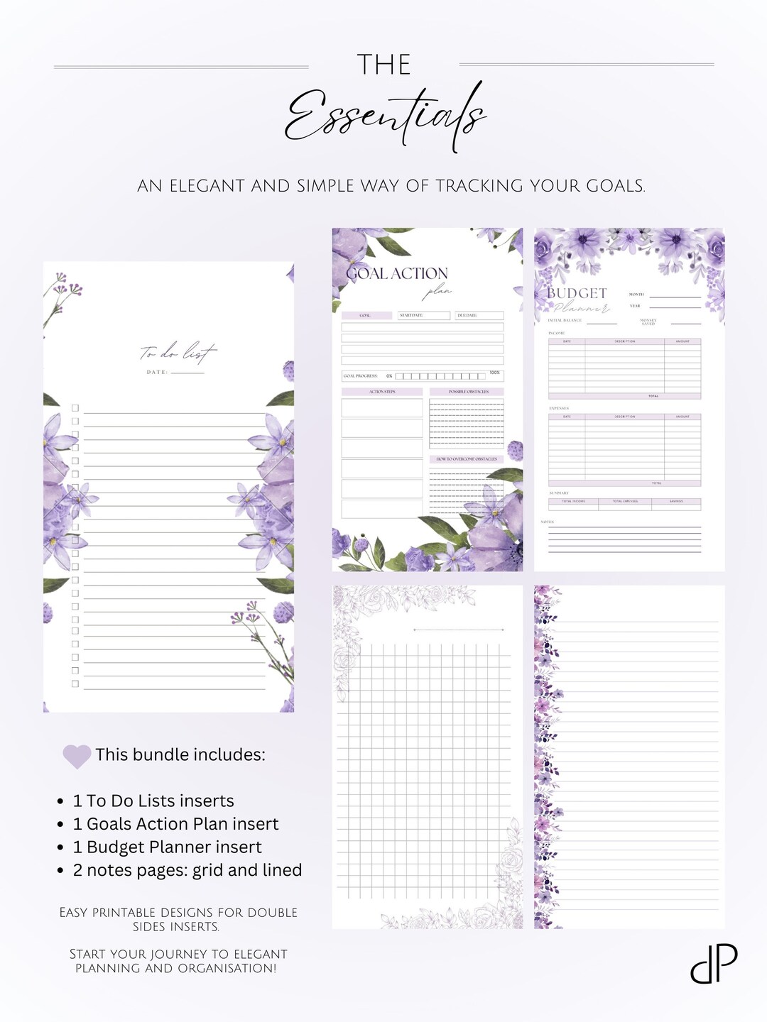 Personal Wide - THE ESSENTIALS BUNDLE - Planning Essentials Bundle *to ...