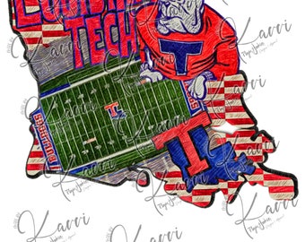 Louisiana Tech Ever Loyal Be T-shirt - Etsy