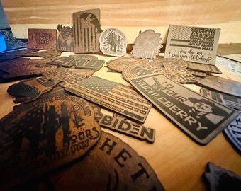 Custom Made to Order Leather Patches - Etsy