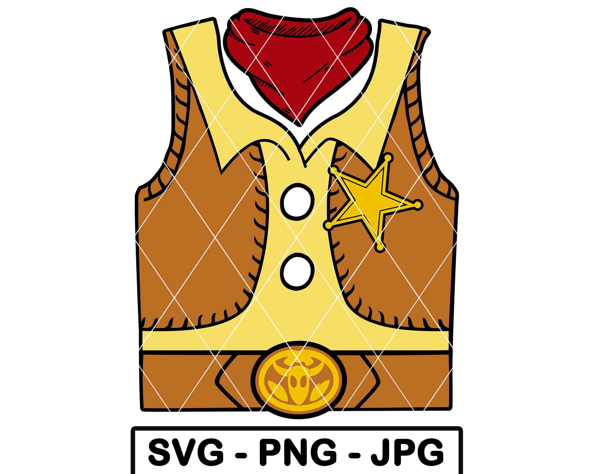 Cowboy Vest Clipart