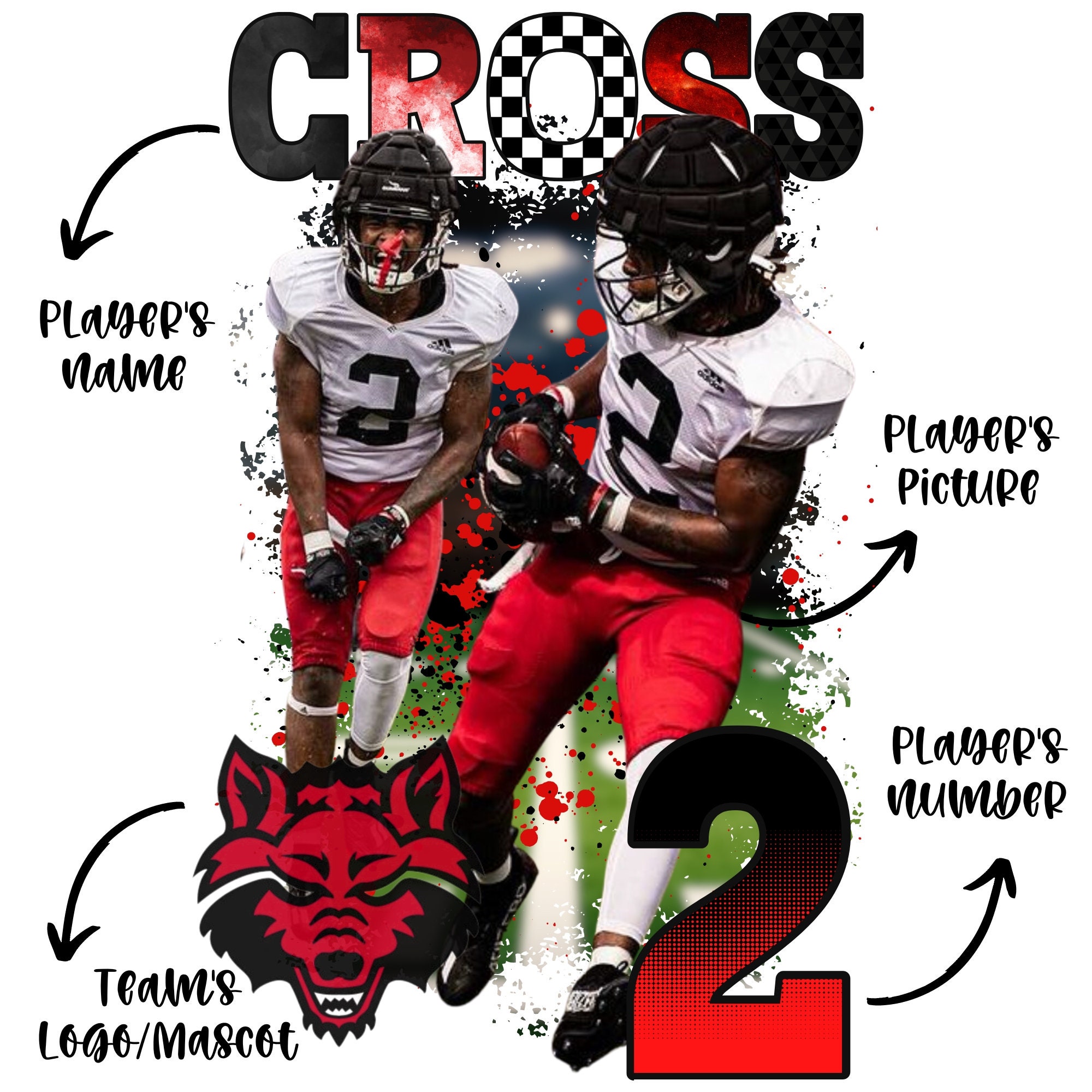 Custom Football Png, Custom Football Design, Custom Football Parents ...