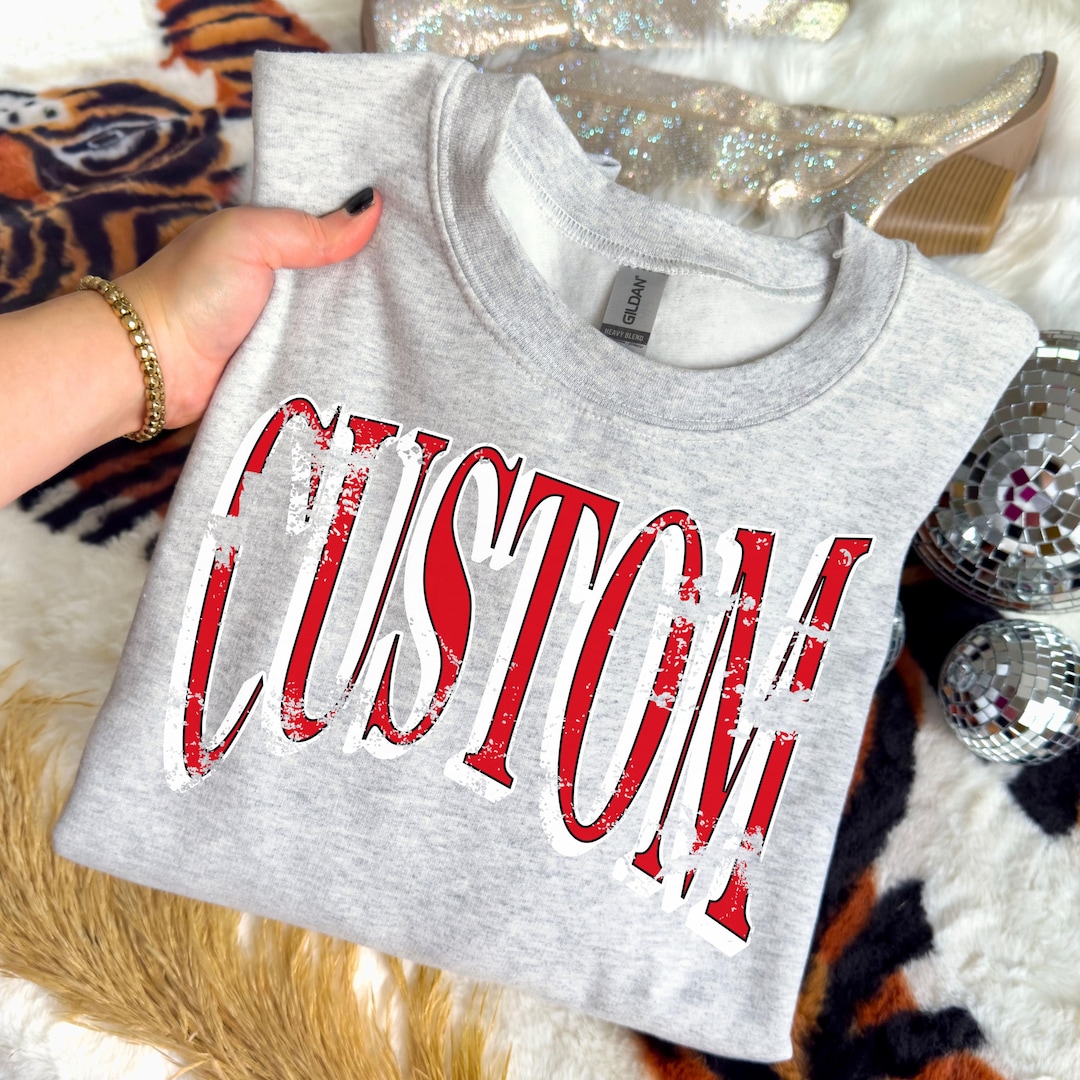Custom Mascot Text PNG | Personalized Team Name Design | Shirt ...