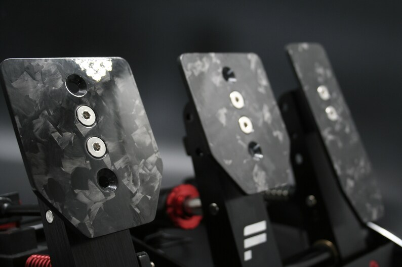 Genuine Forged Carbon Fibre Pedal Plates Tuning Kit for Fanatec ...