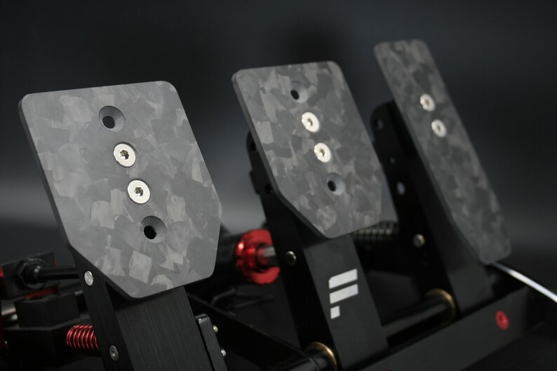 Genuine Forged Carbon Fibre Pedal Plates Tuning Kit for Fanatec ...