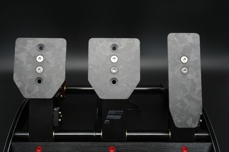 Genuine Forged Carbon Fibre Pedal Plates Tuning Kit for Fanatec ...