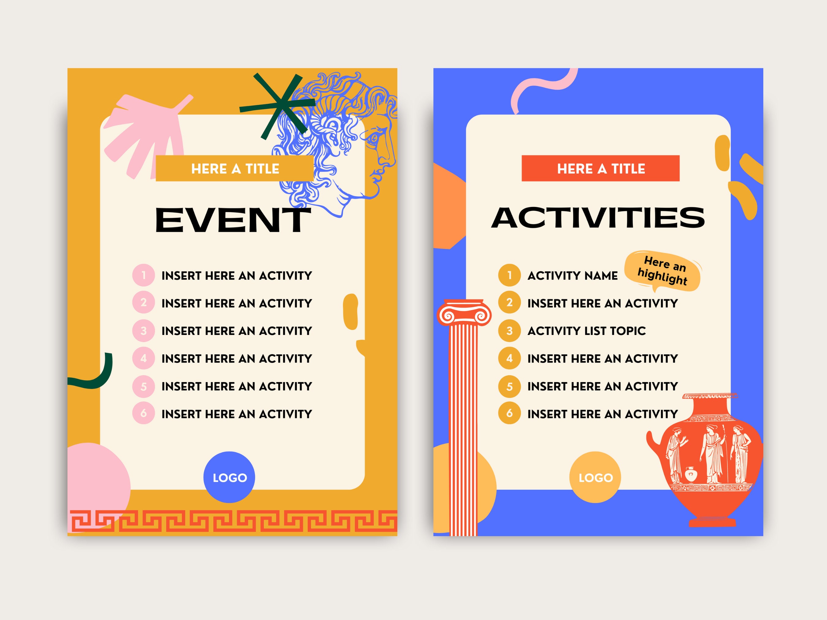 EDITABLE POSTER CANVA Template Poster Event Party Invitation - Etsy ...