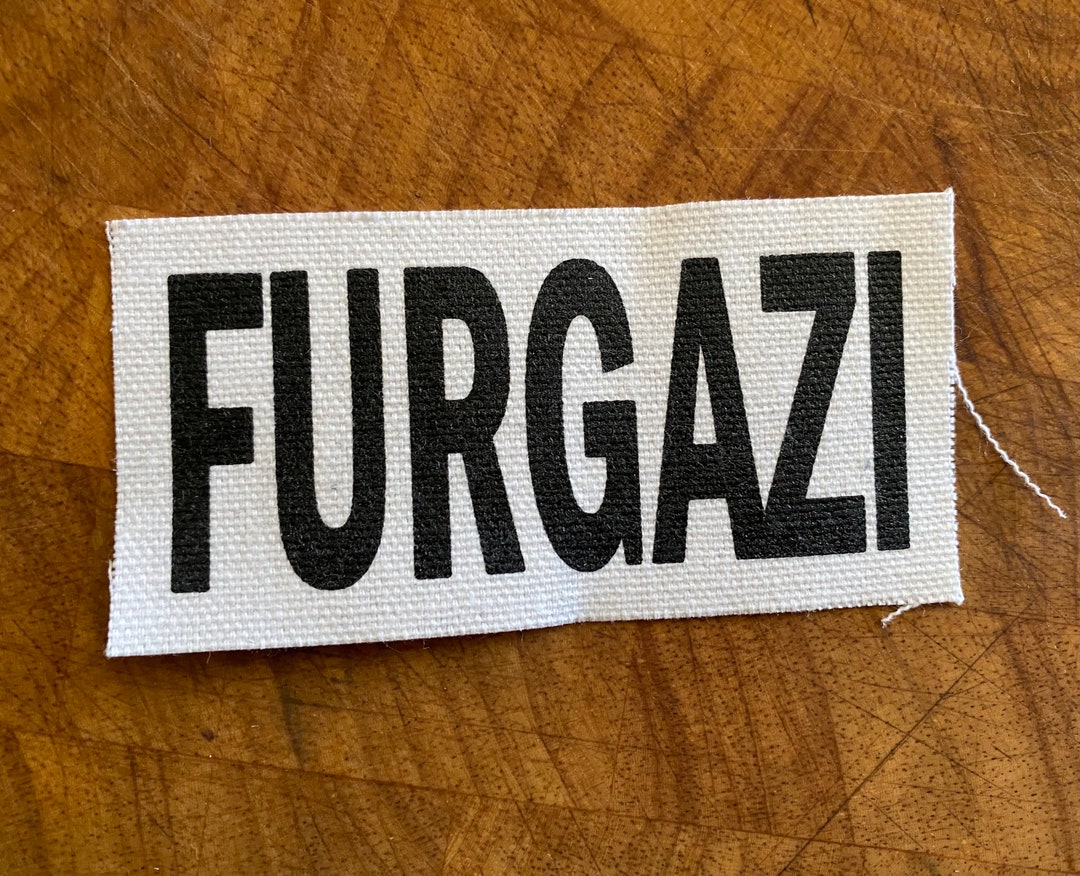 Furgazi Punk Rock Dog Canvas Patch - Etsy