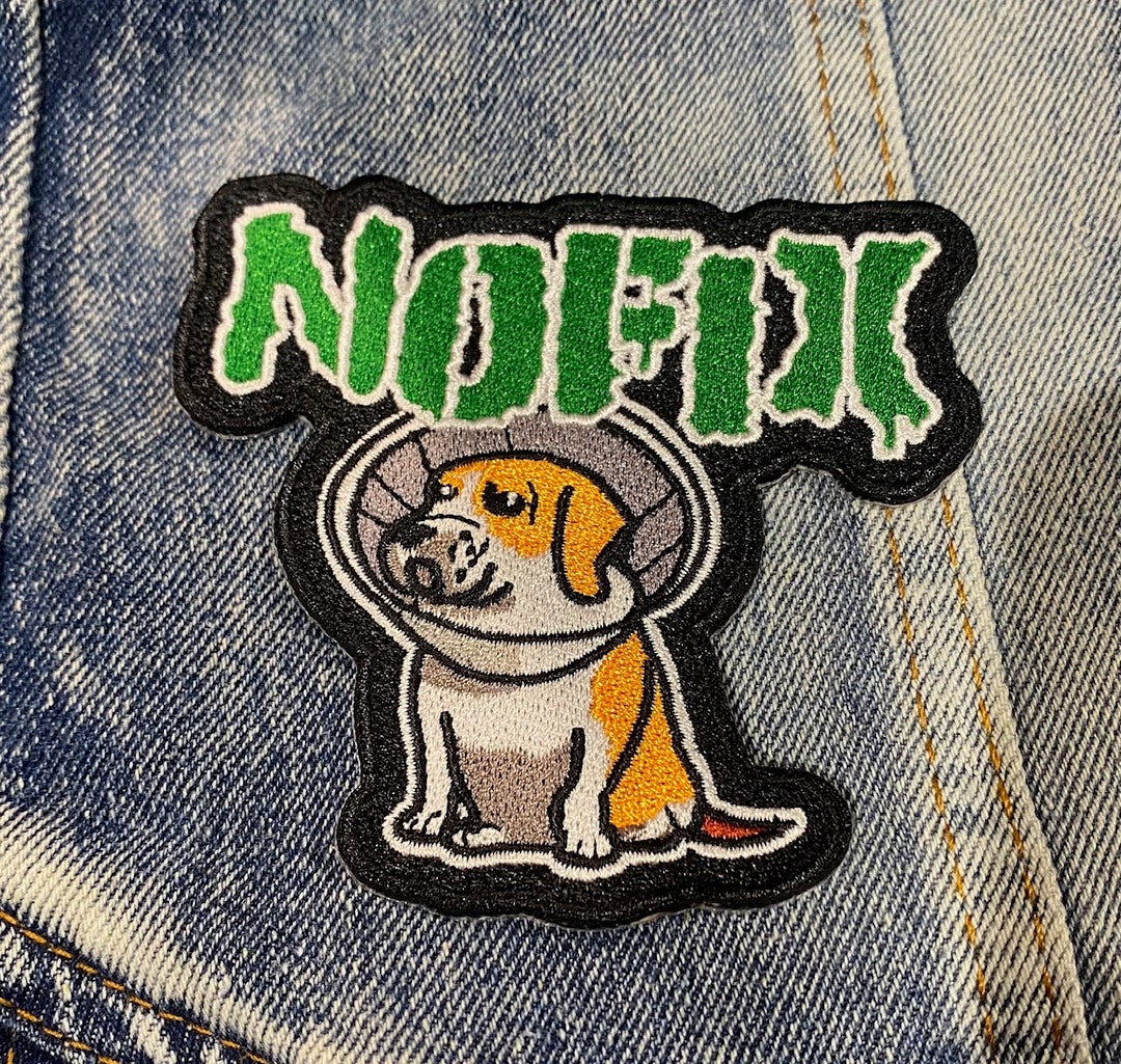 NOFIX Punk Rock Dog Embroidered Patch - Etsy