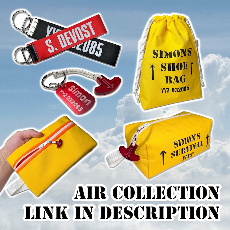 Airline Safety Equipment Vinyl Sticker Pack Weatherproof Stickers for ...