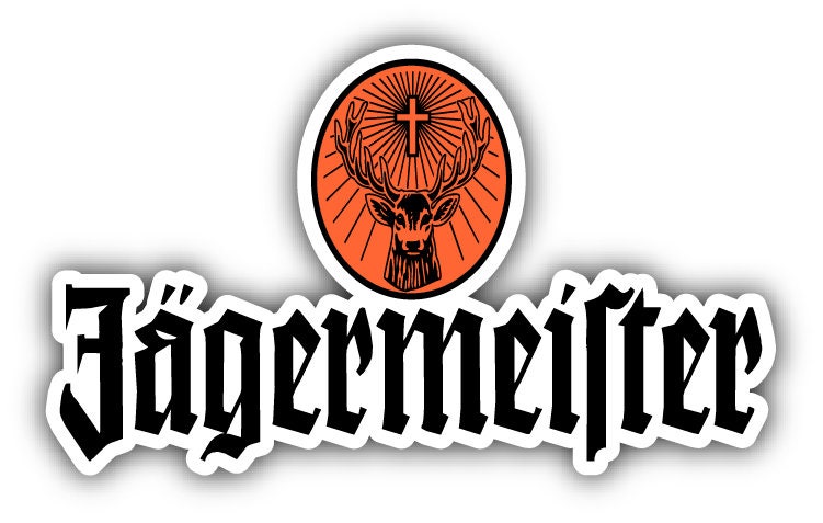 Jagermeister Logo Combo Car Bumper Sticker Decal - Etsy